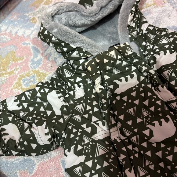 George | Jackets & Coats | George Kids Green And White Snowsuit 62 ...